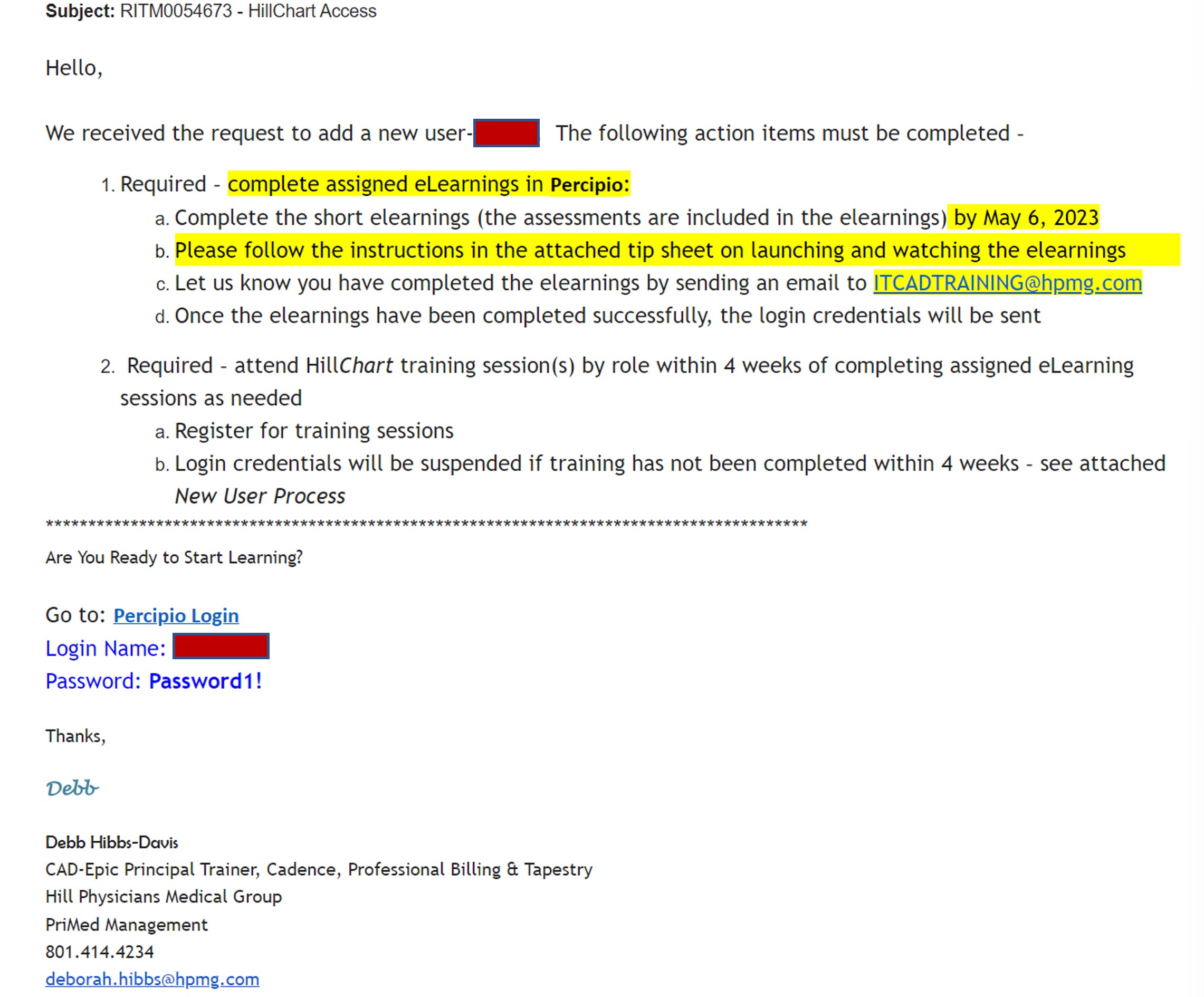 EPIC Access - New User – CareDesk