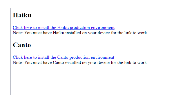 Haiku/Canto Installation and Troubleshooting – CareDesk