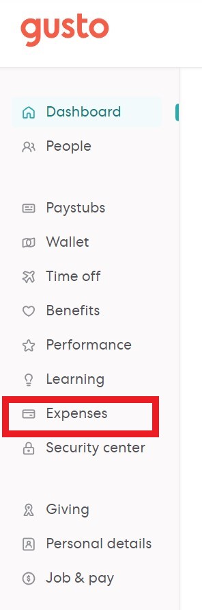 How to Submit for Reimbursement in Gusto – CareDesk