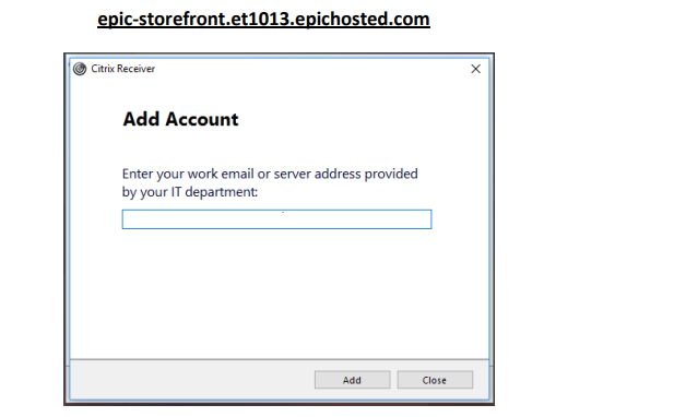 Setting up Remote Access to EPIC – CareDesk