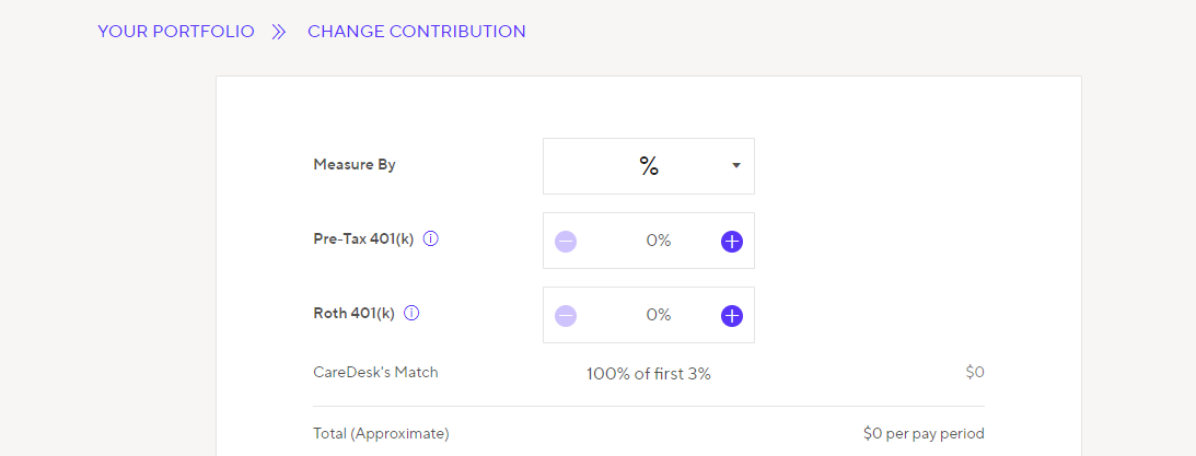 How to Opt-Out of the 401k plan – CareDesk